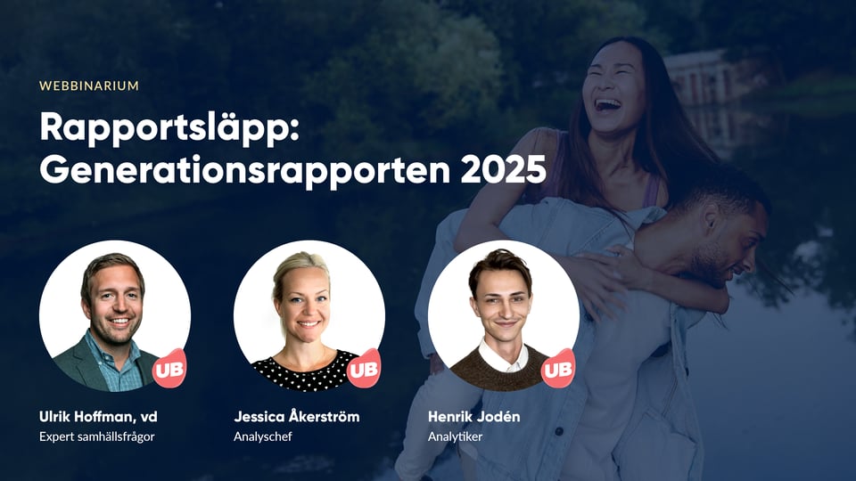 Digitalt rapportsläpp av Generationsrapporten 2025